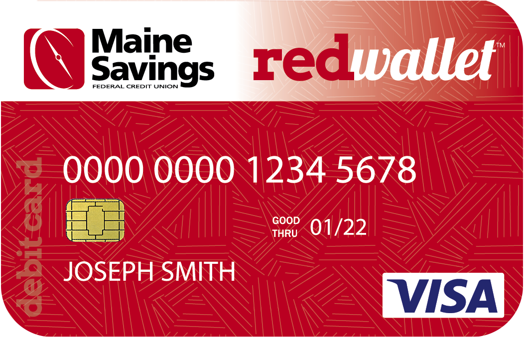 RedWallet® Debit Card - Maine Savings Federal Credit Union | Maine ...